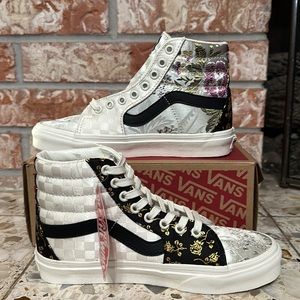 Vans | Shoes | Vans Sk8 Hi Brocade Patch Work True | Poshmark
